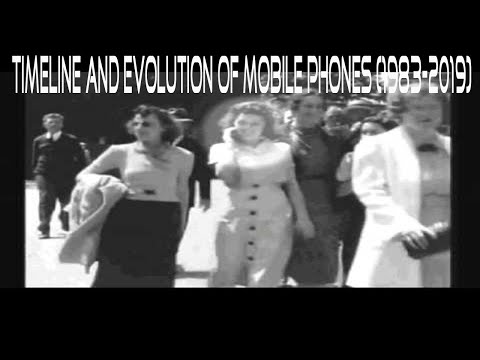 Timeline and Evolution of Mobile Phones from Past to Present