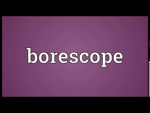 Borescope Meaning | Wordogram