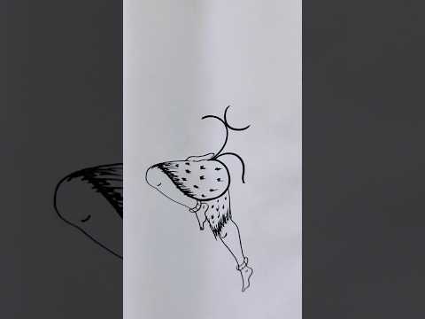 Om Se Shiv Ji drawing Har har mahadevπ± #shorts #art #mahadev
