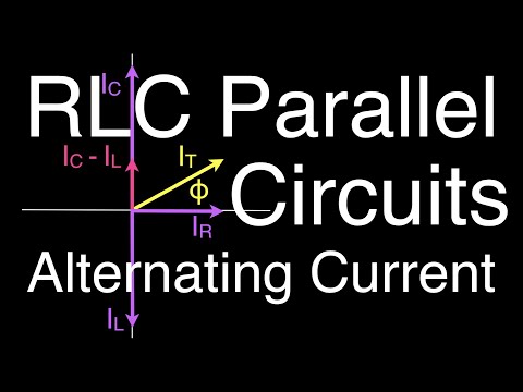 RLC Circuits (19 of 19) Parallel RLC; An Example Problem; Current, Impedance and Admittance