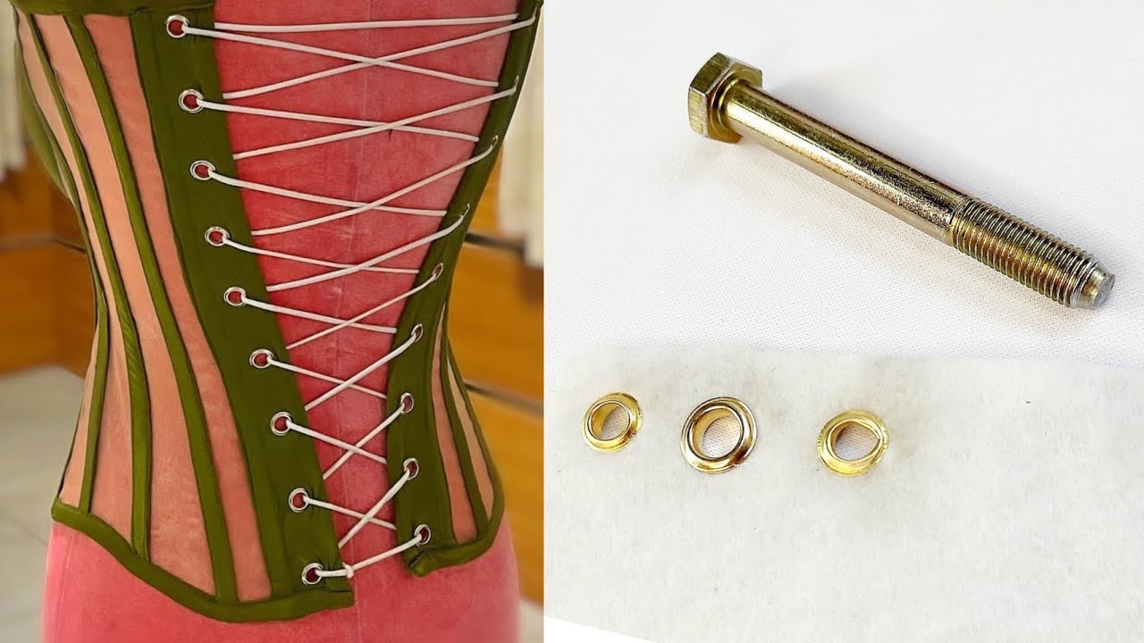 How to attach/insert eyelet without eyelet machine