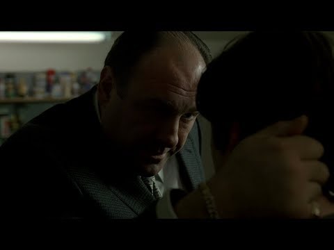 The Sopranos - Tony Smashes AJ's Windshield (1080p)
