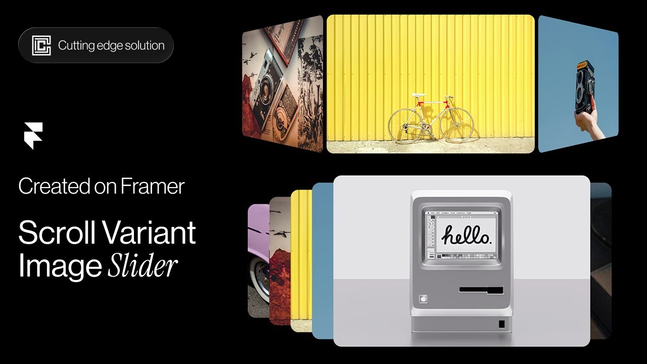Custom Scroll Variant Slider & Slideshow in @Framer