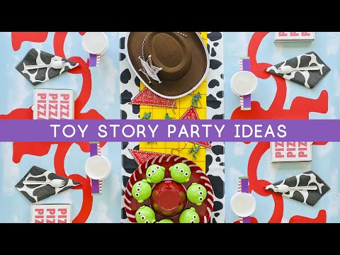 Easy DIY Toy Story party decorations