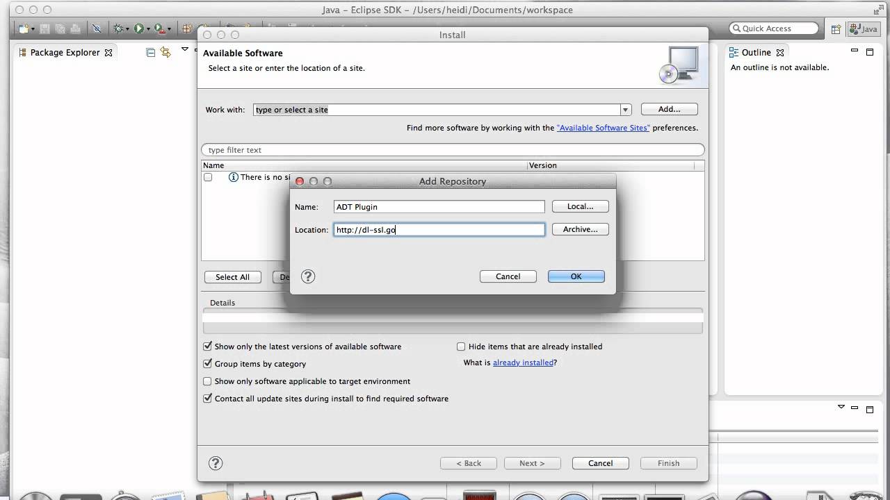 Setting Up Android Development Tools in Eclipse.mp4