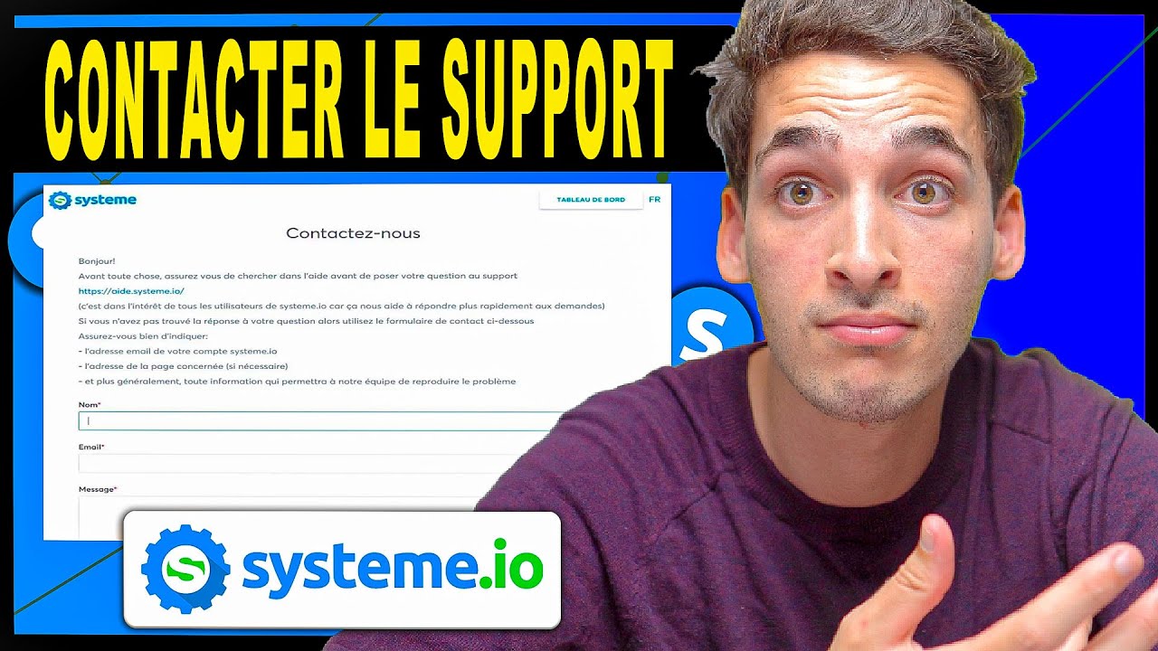 Comment contacter le support client de Systeme.io facilement
