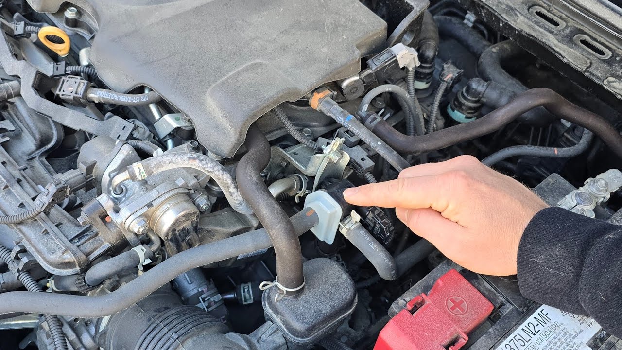 EVAP purge solenoid replacement, 2018 - 2024 Toyota Camry 