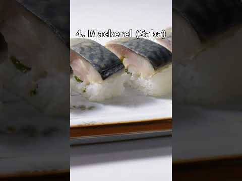 Top 5 best fish for sushi lmao #shorts