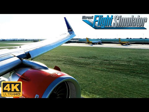 Microsoft Flight Simulator 2020 *MAXIMUM GRAPHICS* 8K A320NEO Livery - Brussels Airport