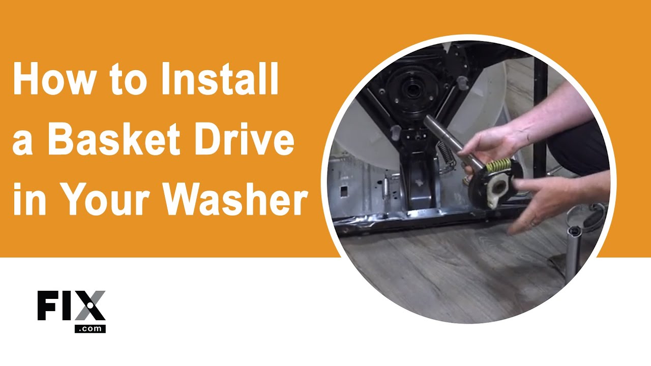 How to Fix a Basket Drive Hub for a Washer That Has Spinning Issues.