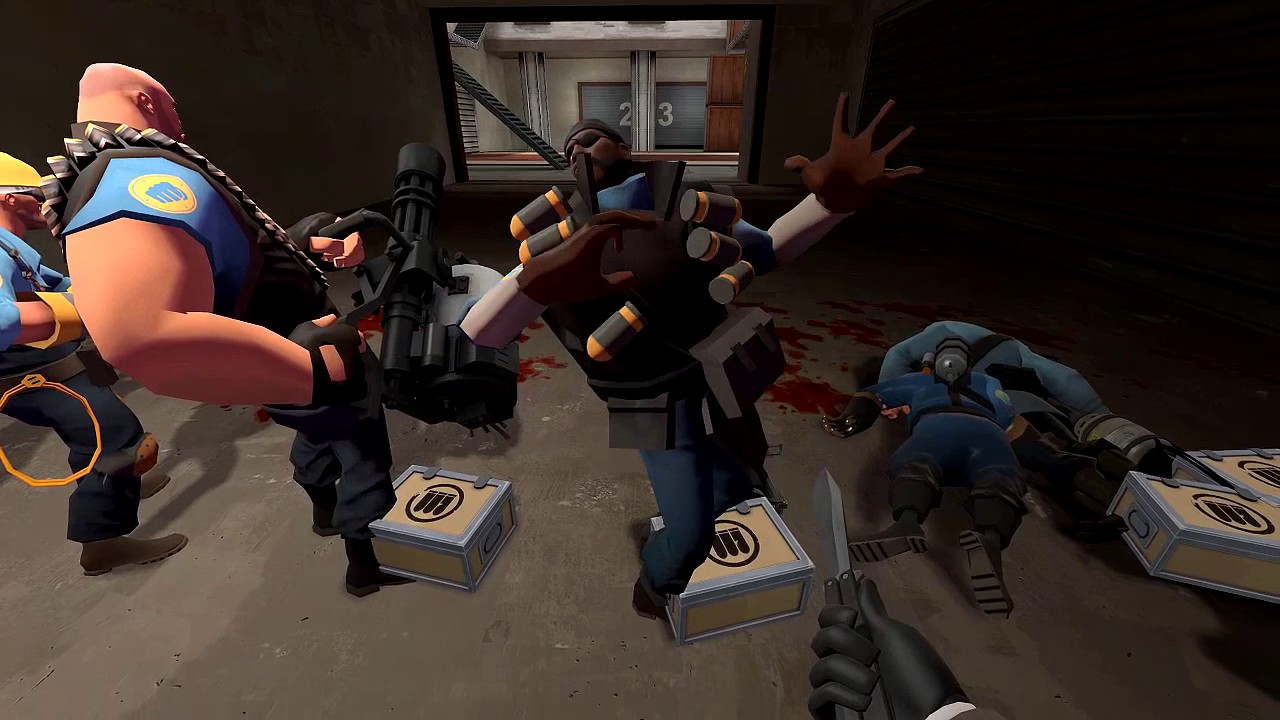 Team Fortress 2 - Backstab Death Animations