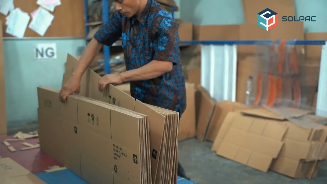 Jaya Mandiri Packaging Production and Warehouse area in 2023