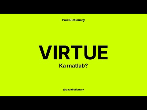 virtue Meaning in Hindi/Urdu | Meaning of virtue | virtue ka matlab? | virtue क्या है?