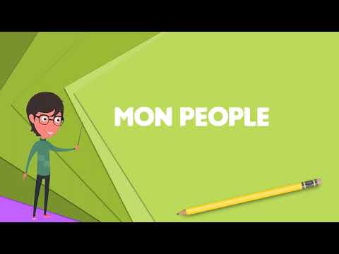 What is Mon people Explain Mon people, Define Mon people, Meaning of Mon people