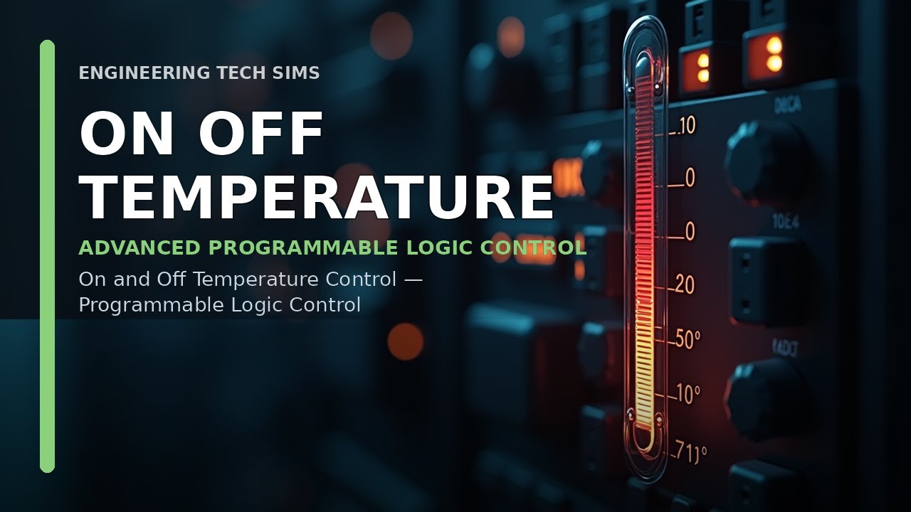 On-Off Temperature Control in PLC Ladder Logic | Compare Instructions Example