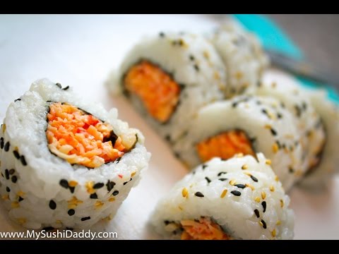 How To Make A Spicy Crab Sushi Roll