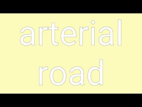 Arterial Road Definition & Meaning