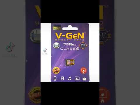 MicroSD Vgen Class 6 Memory #memory #youtubeshorts