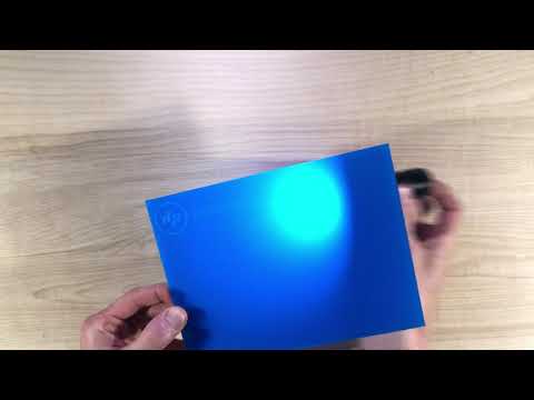2050 Blue Translucent Acrylic Plexiglass Sheet