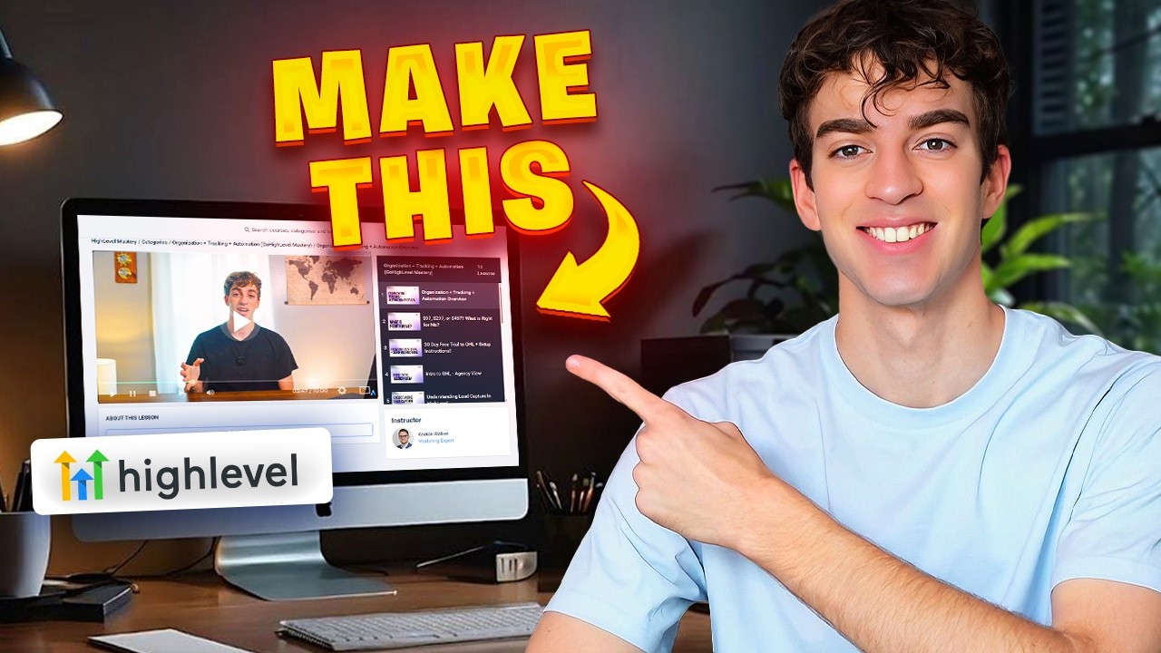 How to Build an Online Course Inside GoHighLevel (Full Walkthrough)