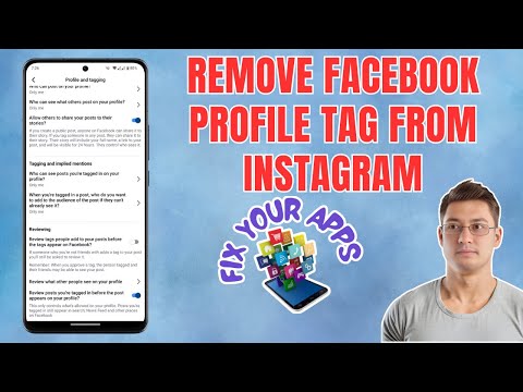 How to Remove Facebook Profile Tag From Instagram - For Beginners (2025)