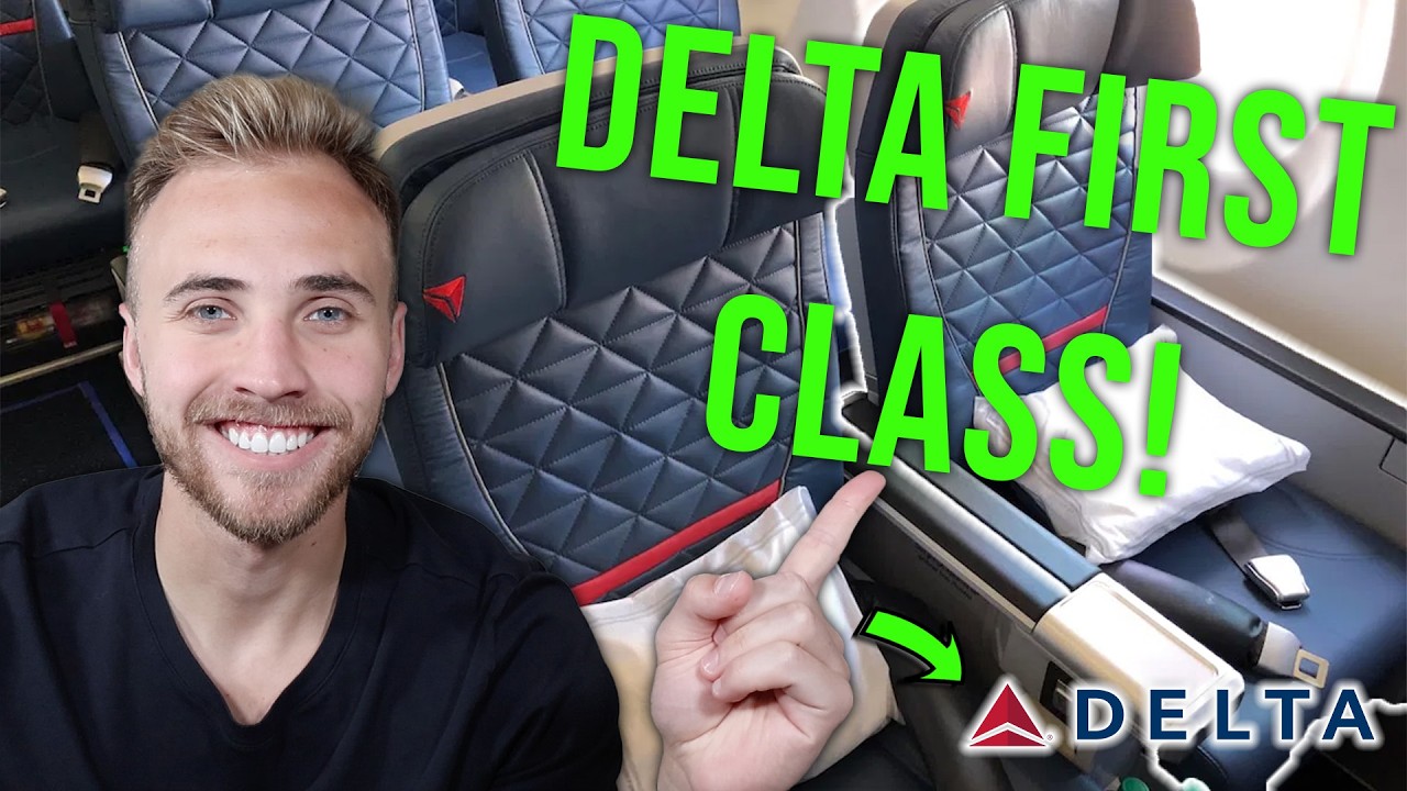 Is Delta's Domestic First Class WORTH IT? | Airbus A220-100 (SAT-SLC)
