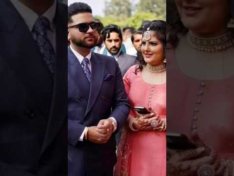 karanaujla with his wife❤️🔥🫀#karanaujla #grow #palakaujla #shorts #punjabisong #ytshorts #lover #yt