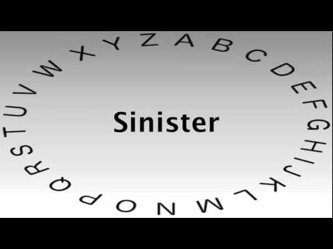 SAT Vocabulary Words and Definitions — Sinister