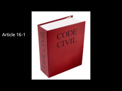Du respect du corps humain article 16