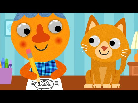 My Quiet Cat | Animal Sounds Song for Kids π± | Noodle & Pals