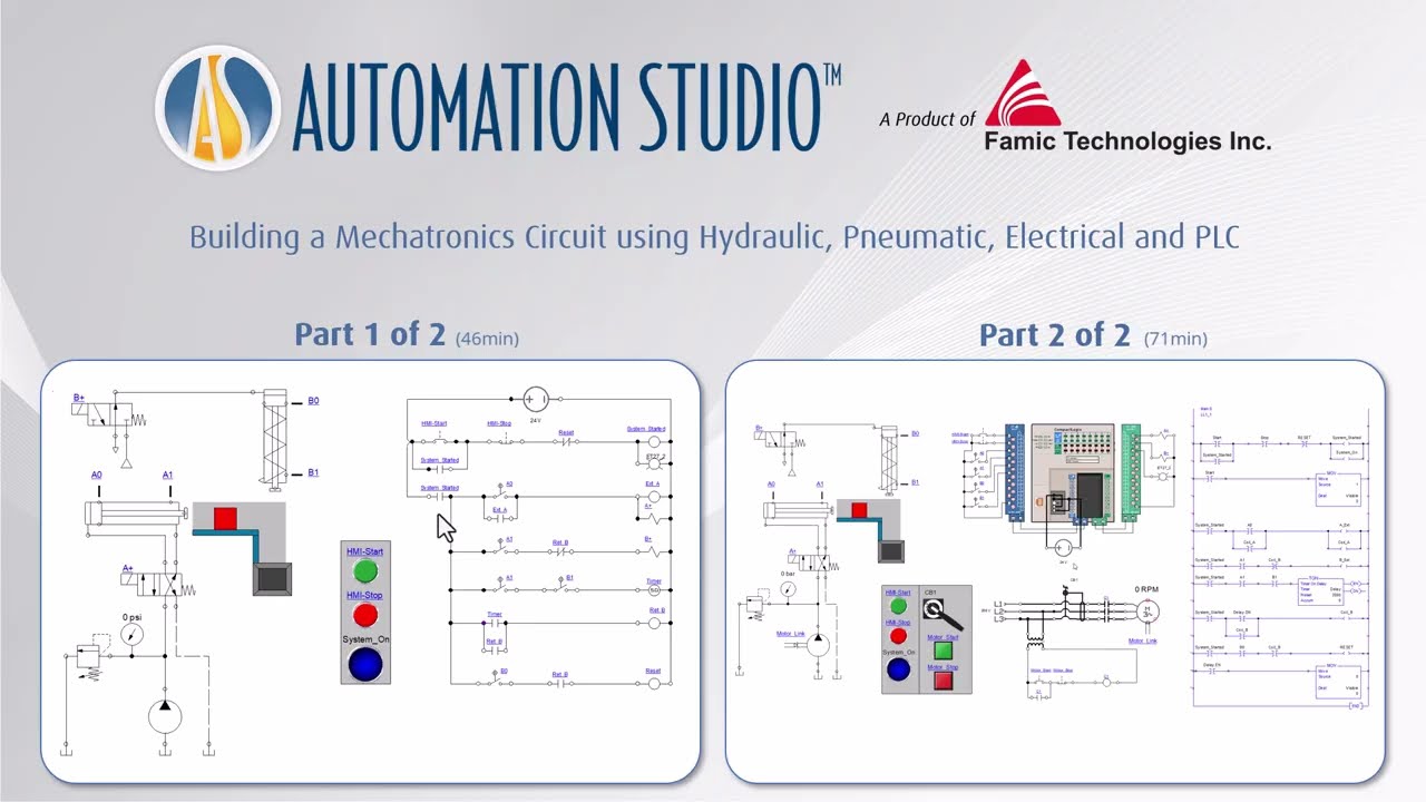 Build your Mechatronics Circuit in Automation Studio™ | Part 1