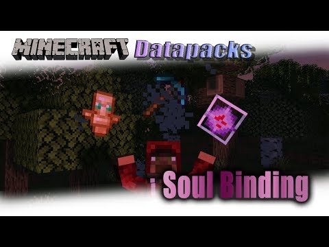 SOULBOUND ITEMS! | Soul Binding Data Pack Minecraft Data Pack