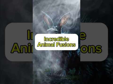 Incredible Realistic Animal Fusions 🧬 | AI Generated #animalfusion #aigenerated