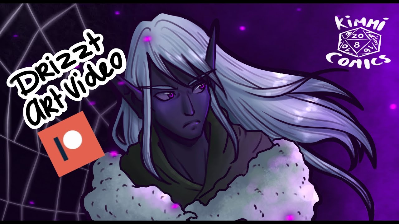 Fanart Friday: Drizzt Do'Urden