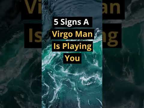 5 Signs A Virgo Man Is Playing You #shorts #dating #zodiac #zodiacsigns