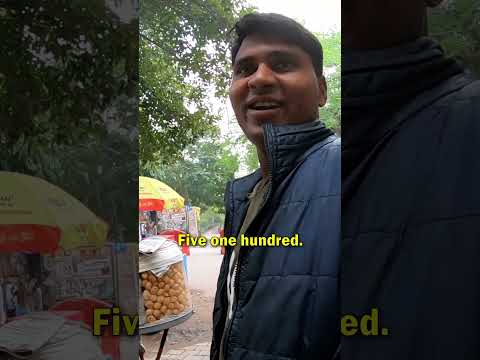 Expensive Pani Puri in Delhi, India ????????