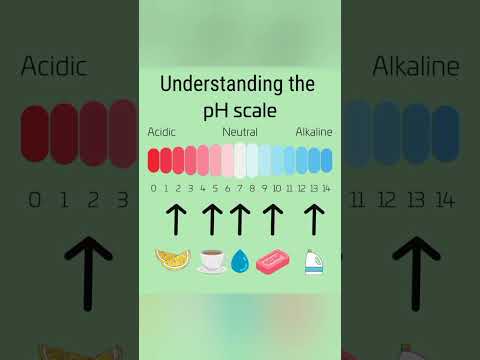 Easiest way to understand pH scale #pH #acidic