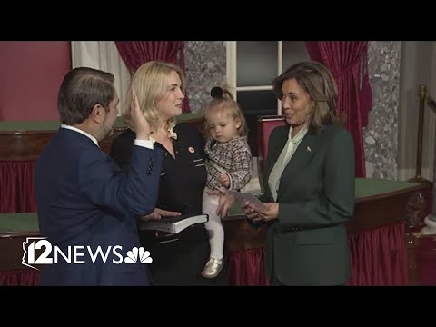 Ruben Gallego sworn in as US Senator in DC
