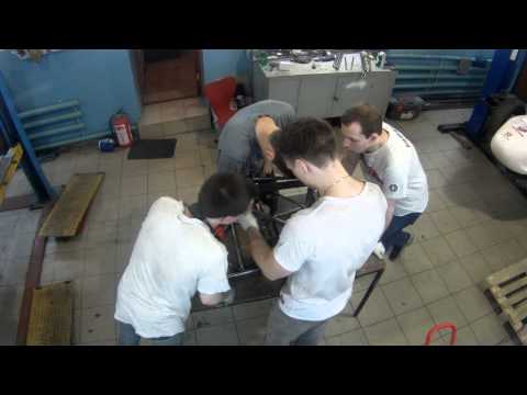 Formula Student MADI: Frame assembly