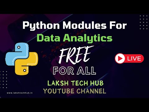Python Modules For Data Analytics