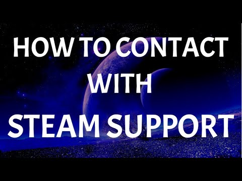 How to contact with Steam support
