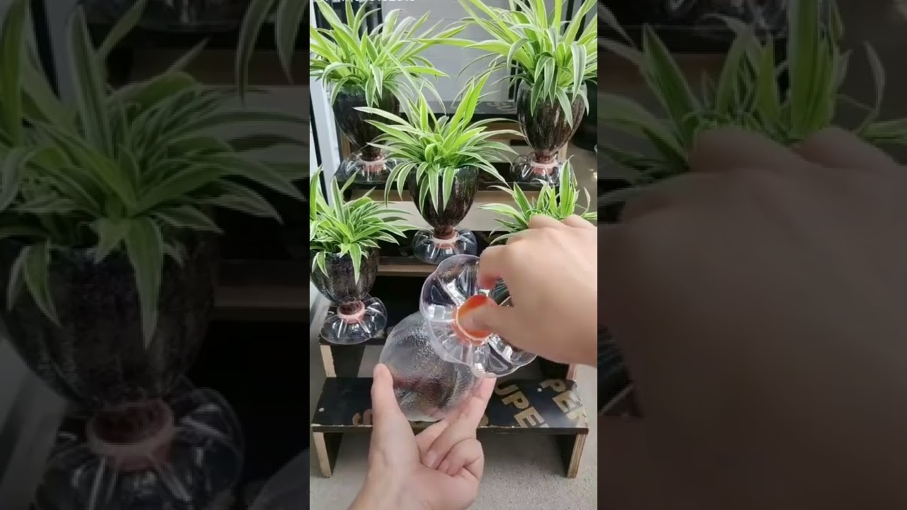 DIY | Quick & Easy Flower Pots With Plastic Bottles