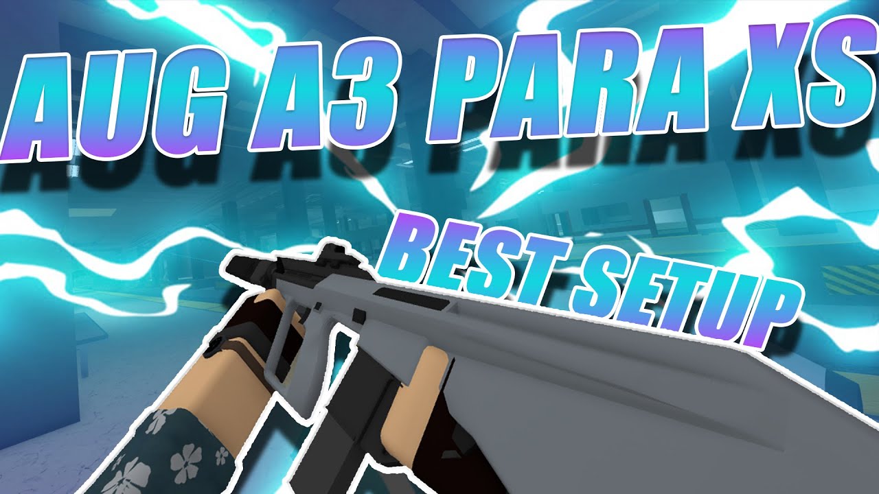 *BEST* AUG A3 PARA XS SETUP ( + channel update ) | Phantom Forces