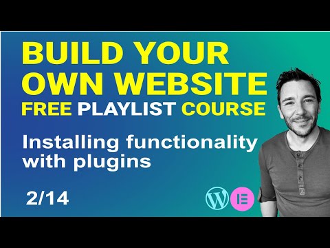 How to install plugins on Wordpress - Build your own Wordpress Website - Free Course 2/14