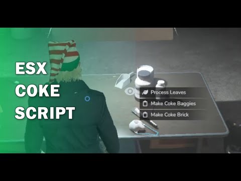 Messy Scripts | Coke Gathering/Processing Script for ESX