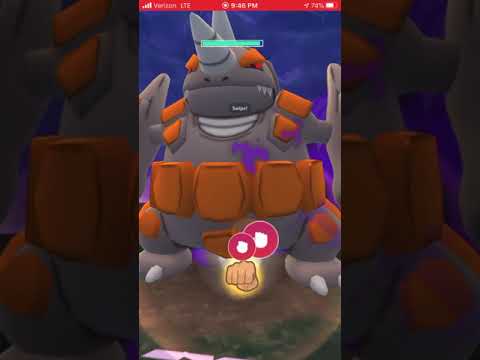How to defeat GIOVANNI Persian, Rhyperior, Entei in Pokemon Go
