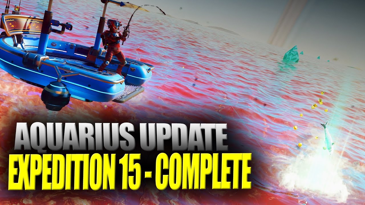 Aquarius Update Full Expedition 15 - 100% Complete