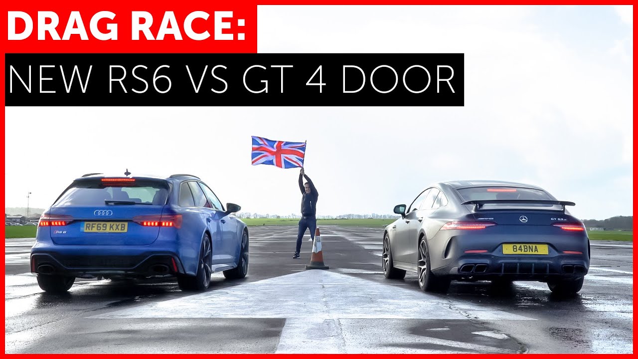 2020 Audi RS6 Drag Races Mercedes-AMG GT 63 S, Decimation Follows ...