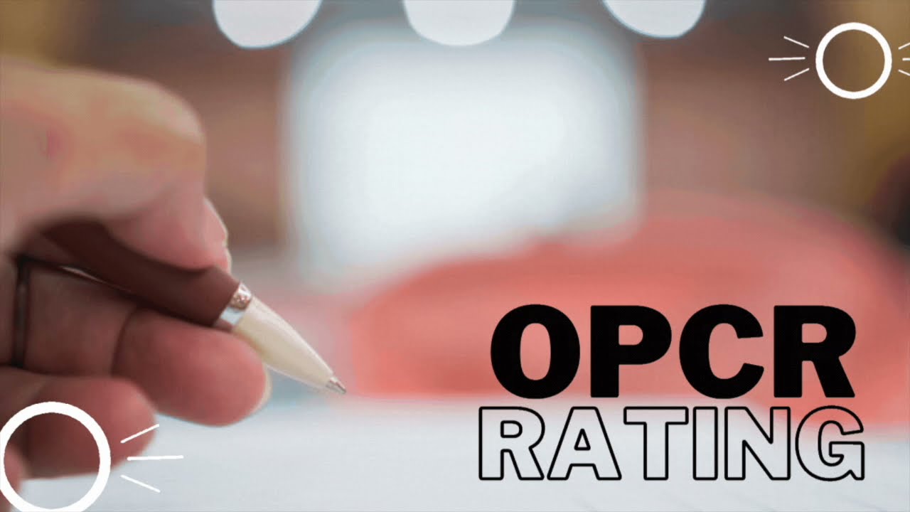 PM Step 3:  Compute the OPCR Rating