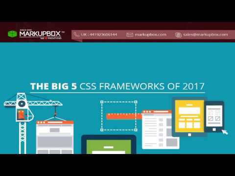 Top 5 Responsive CSS Frameworks For Development in 2017